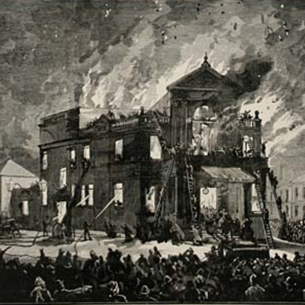 Exeter Theatre Royal fire 05/09/1887 - Working With Crowds